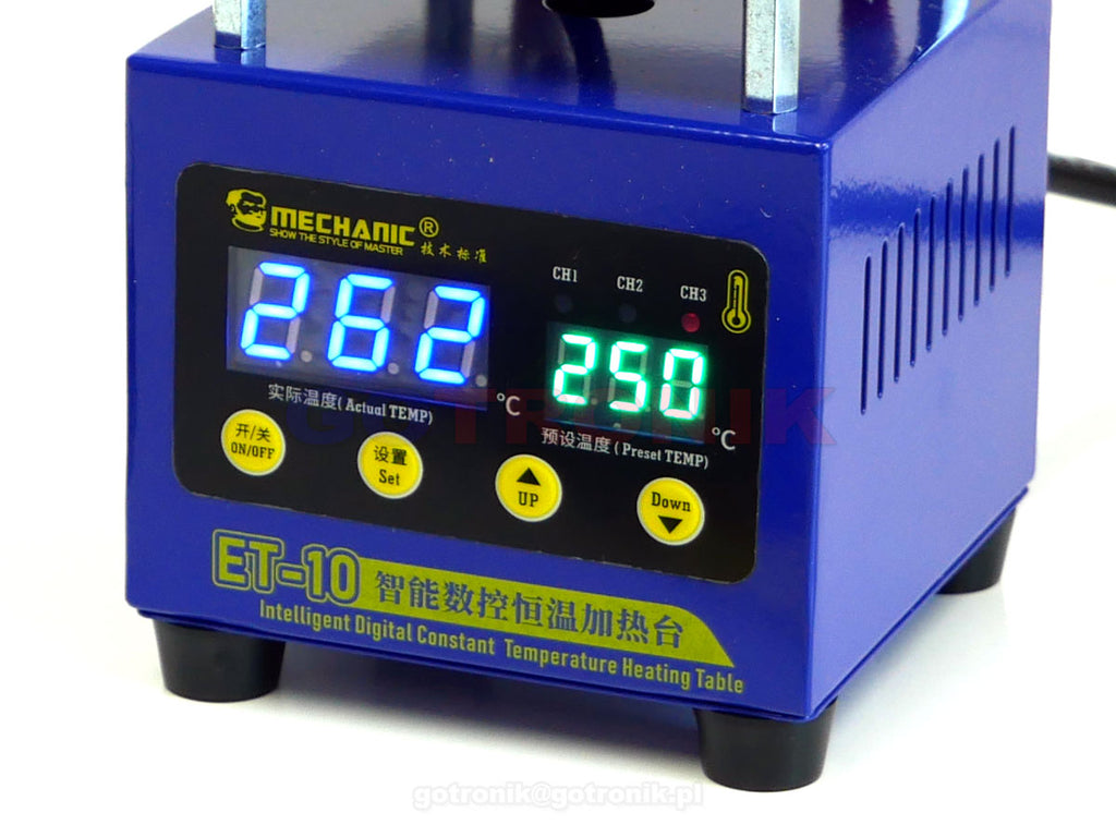 Preheater heater ET-10 Mechanic for PCB electronics – AXMEAS Innovative ...